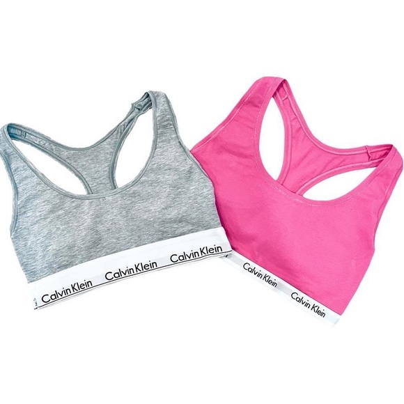 Calvin Klein | Intimates & Sleepwear | Ck Sports Bra Bundle Teal Grey ...
